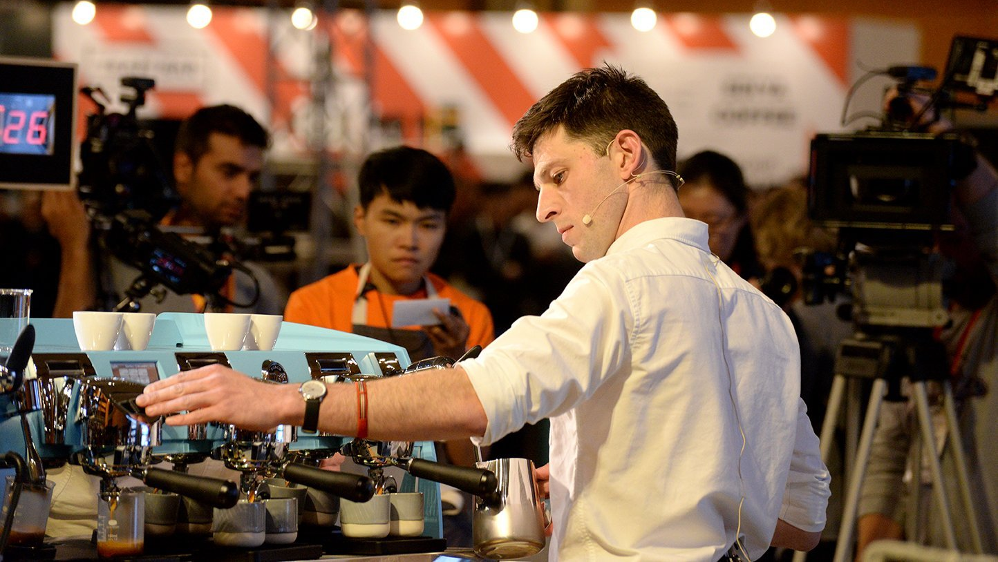 Dale Harris – Barista Campeón Mundial