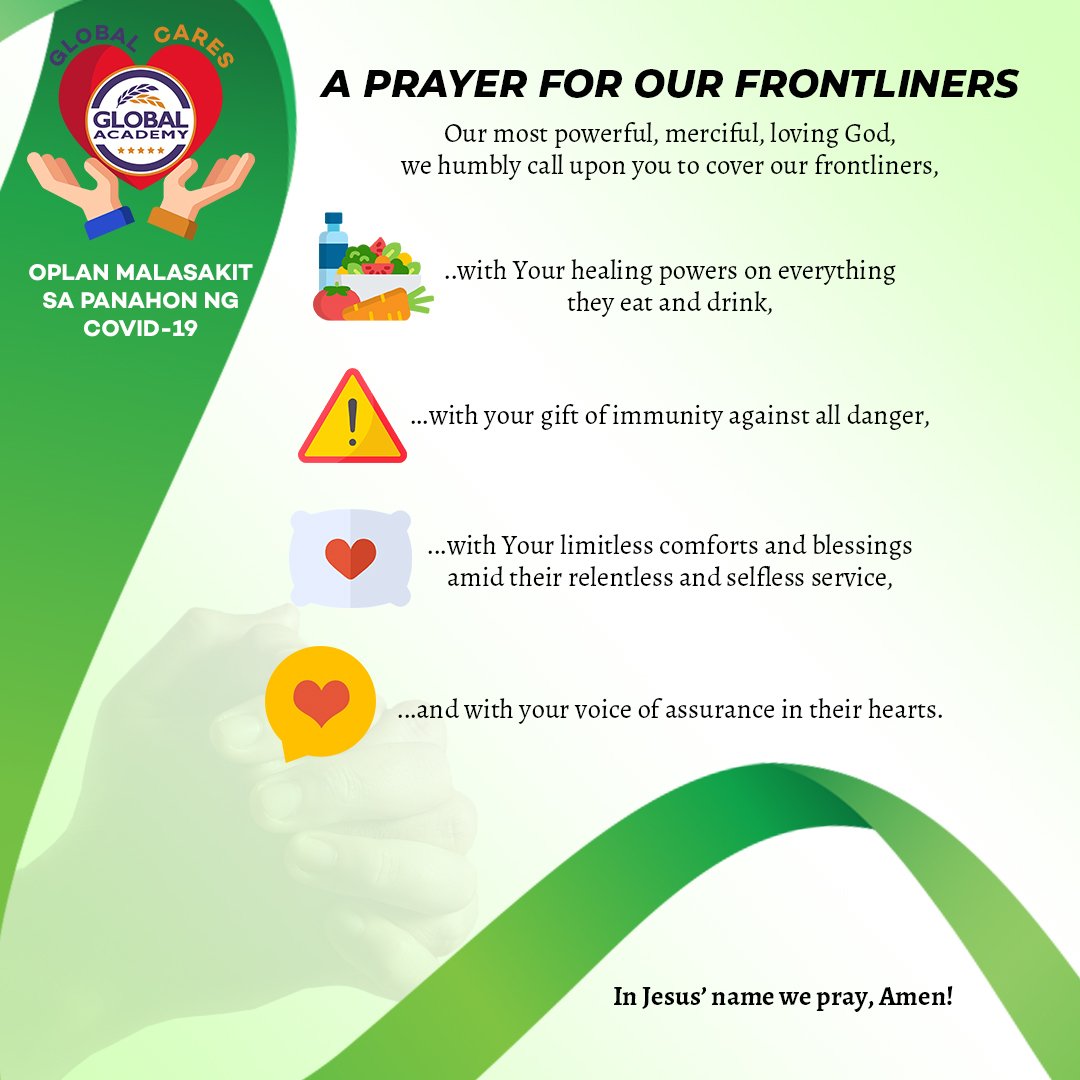 Prayer for our Frontliners