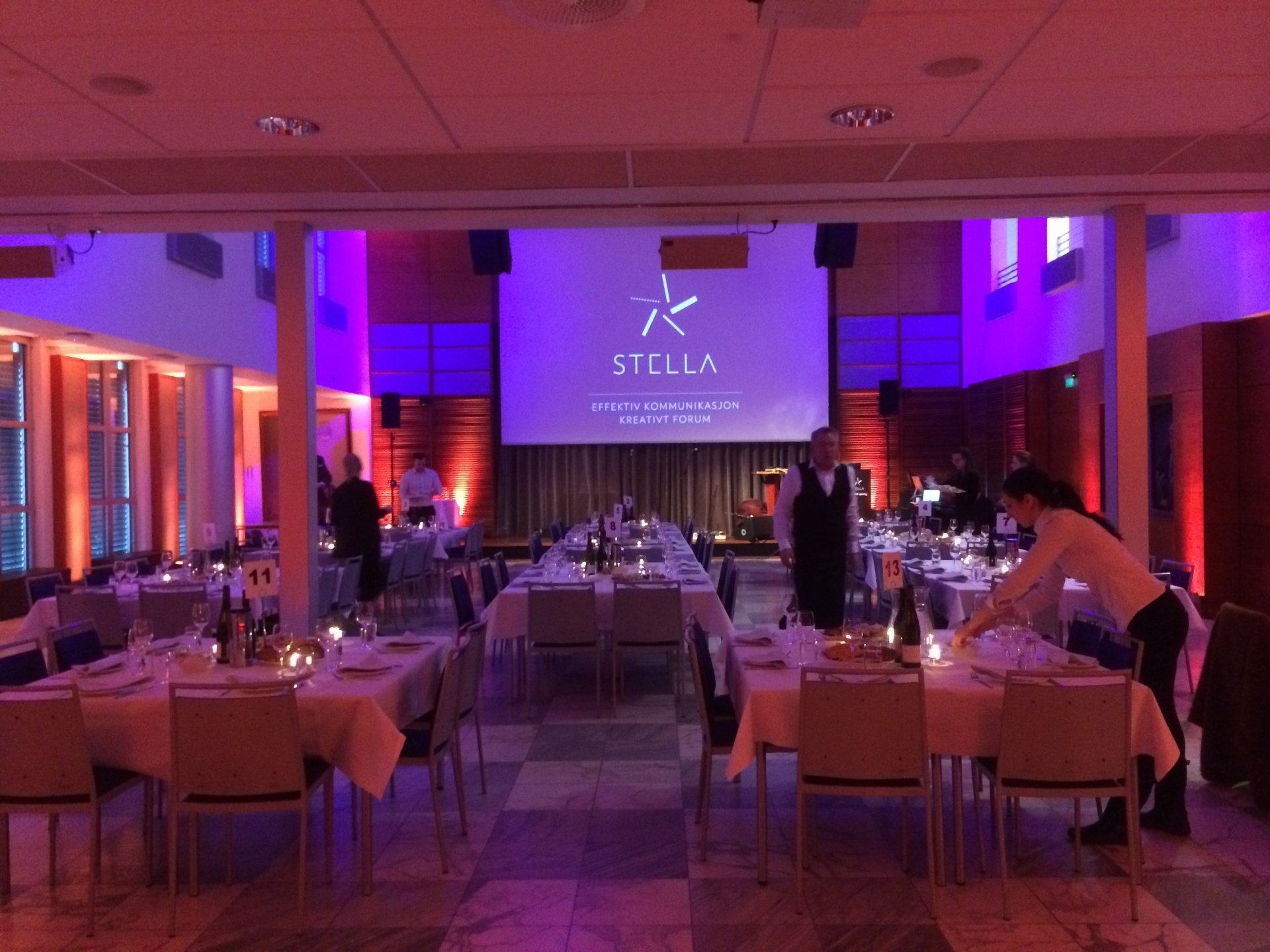 Banqueting spaces in central Oslo
