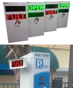 Dynamic Signage & Parking Lot Vehicle Counters | Parking BOXX