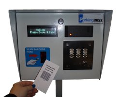 Entry Lane - Parking Ticket Machine System | Parking BOXX