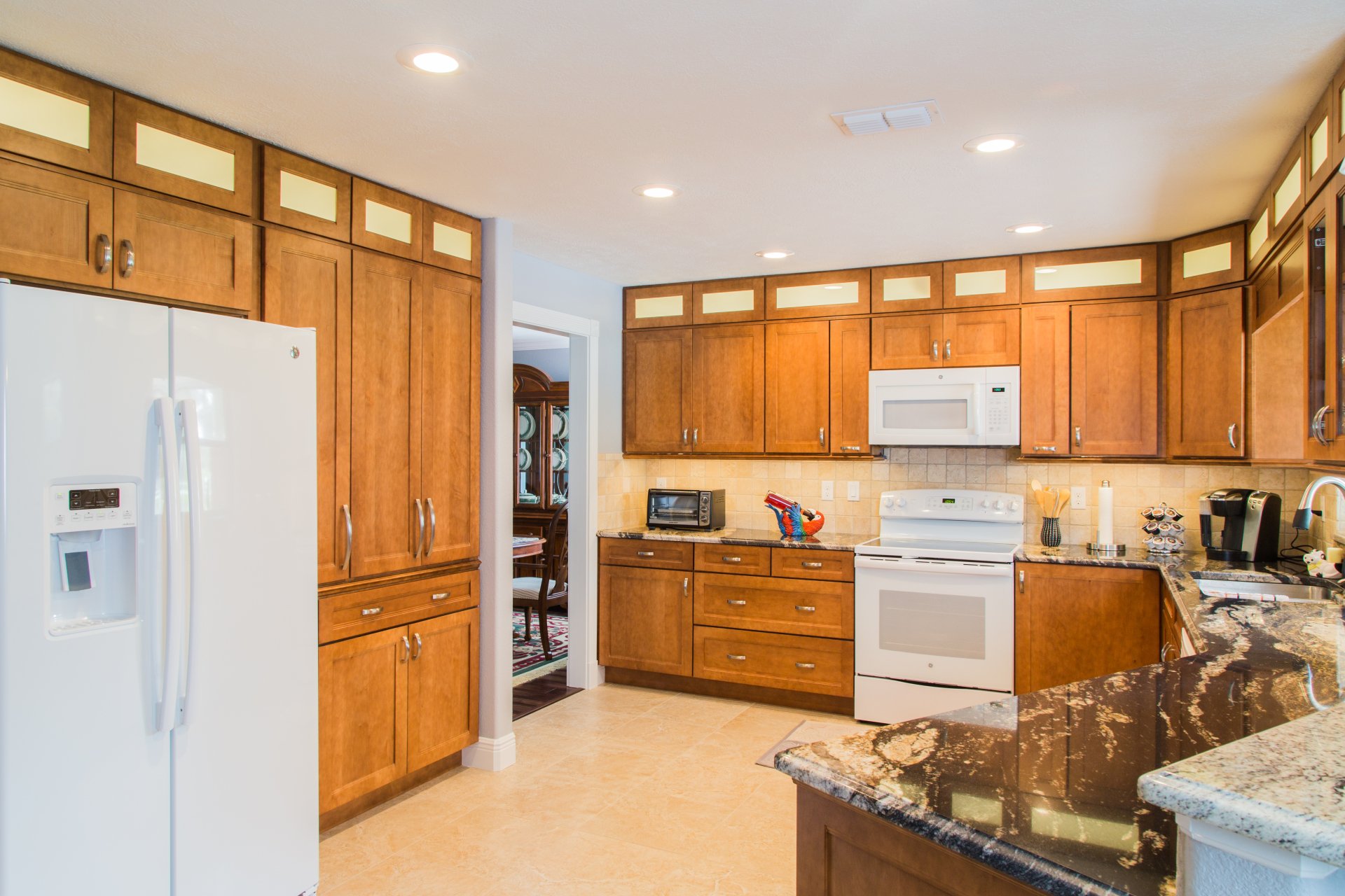 Stacked Shaker Kitchen | Stewart Construction