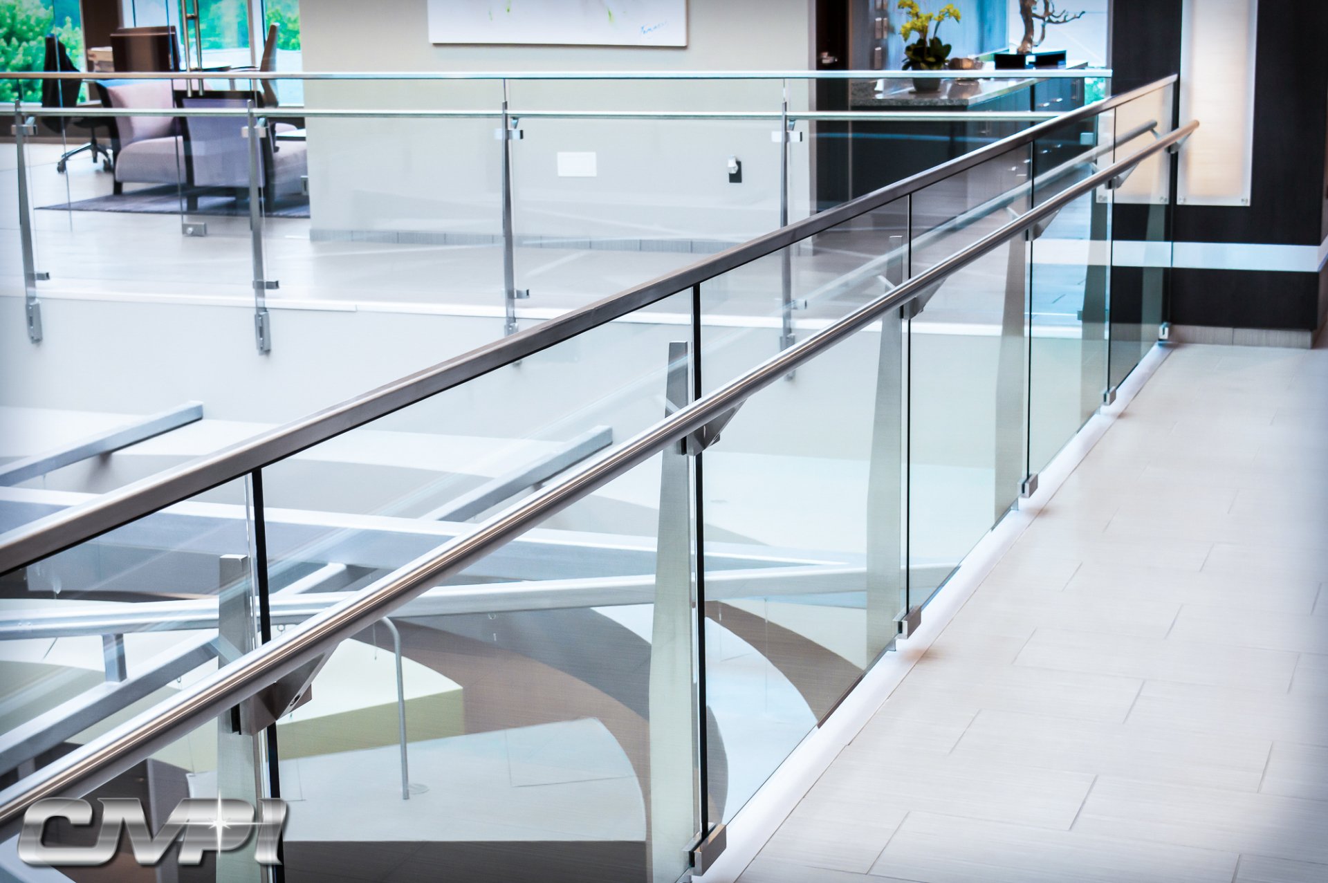 Gardner Capital | Stainless Steel & Glass Panel Guardrail