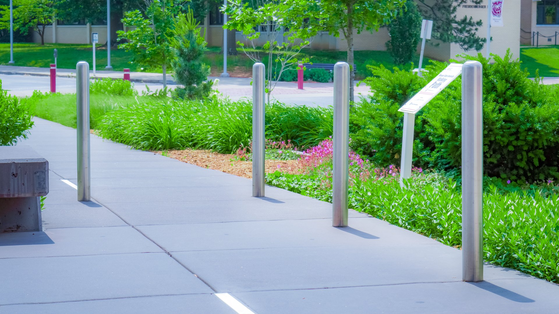 Stainless Steel Fixed Bollards | Static Bollards