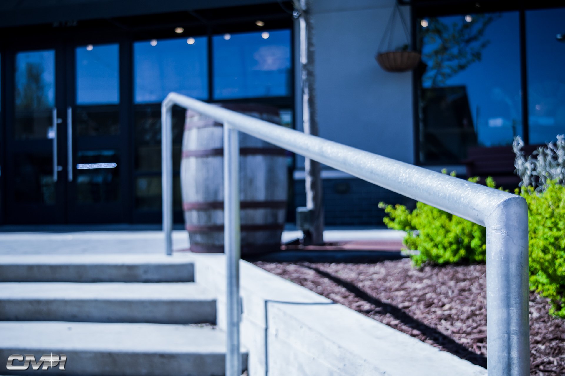 Farmer's Park | Custom Wire Mesh Infill Guardrail System