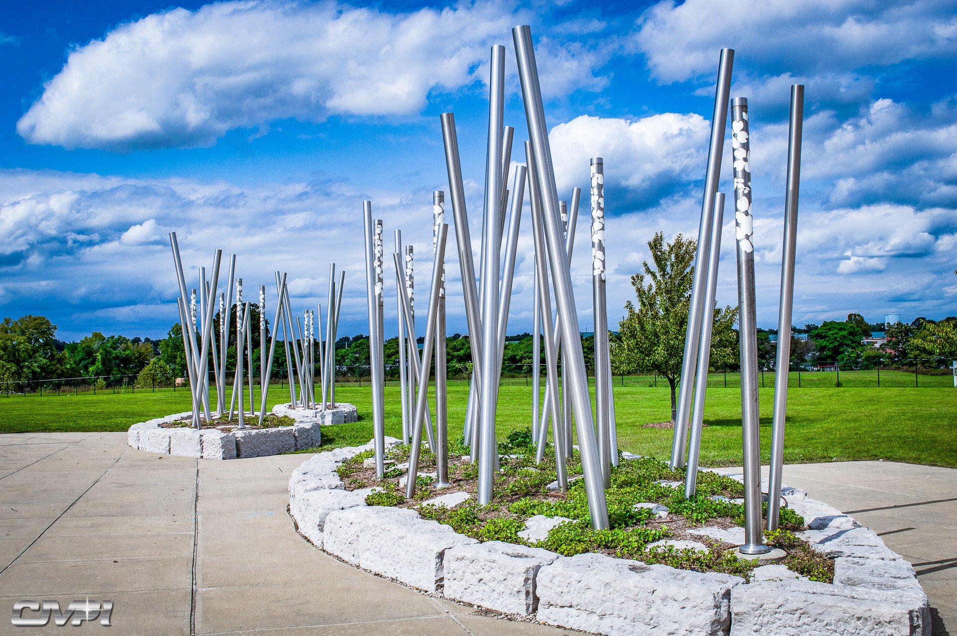 Commons at Jordan Valley | Custom Stainless Steel Sculptures
