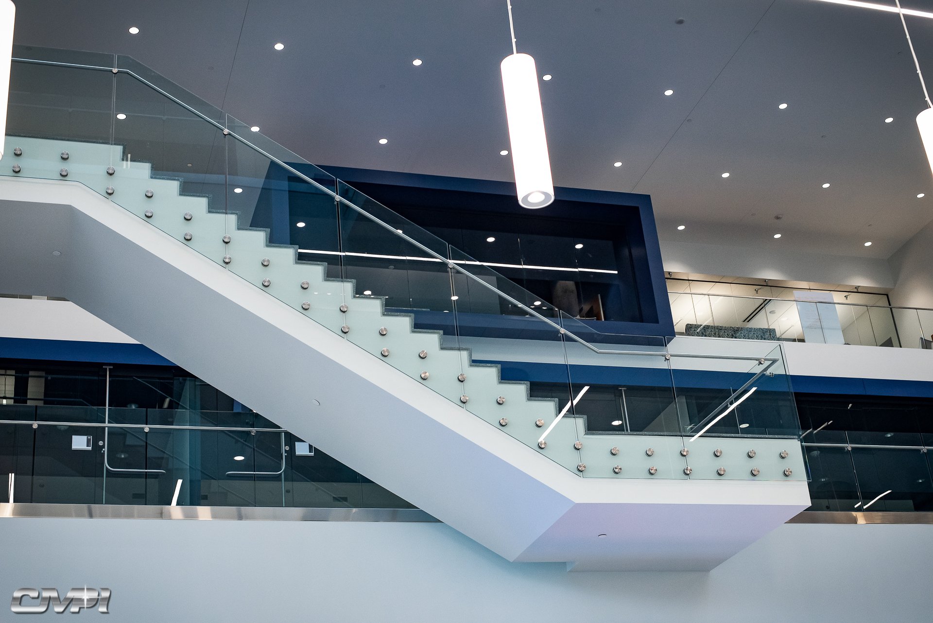KSU College of Engineering | Stainless & Glass Guardrail