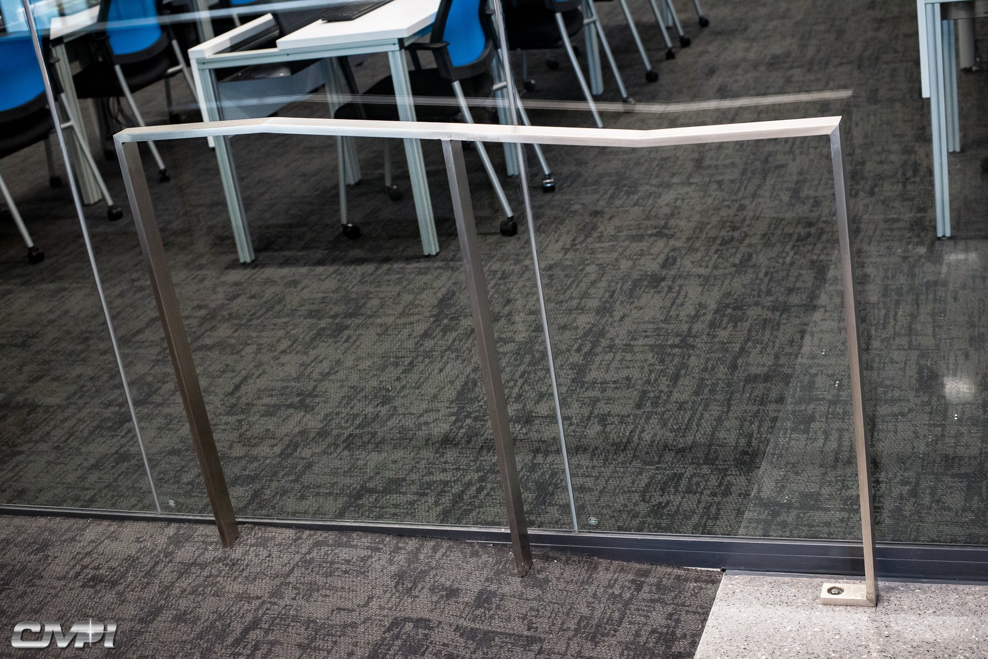 MSU Glass Hall | Stainless Steel & Glass Panel Guardrail