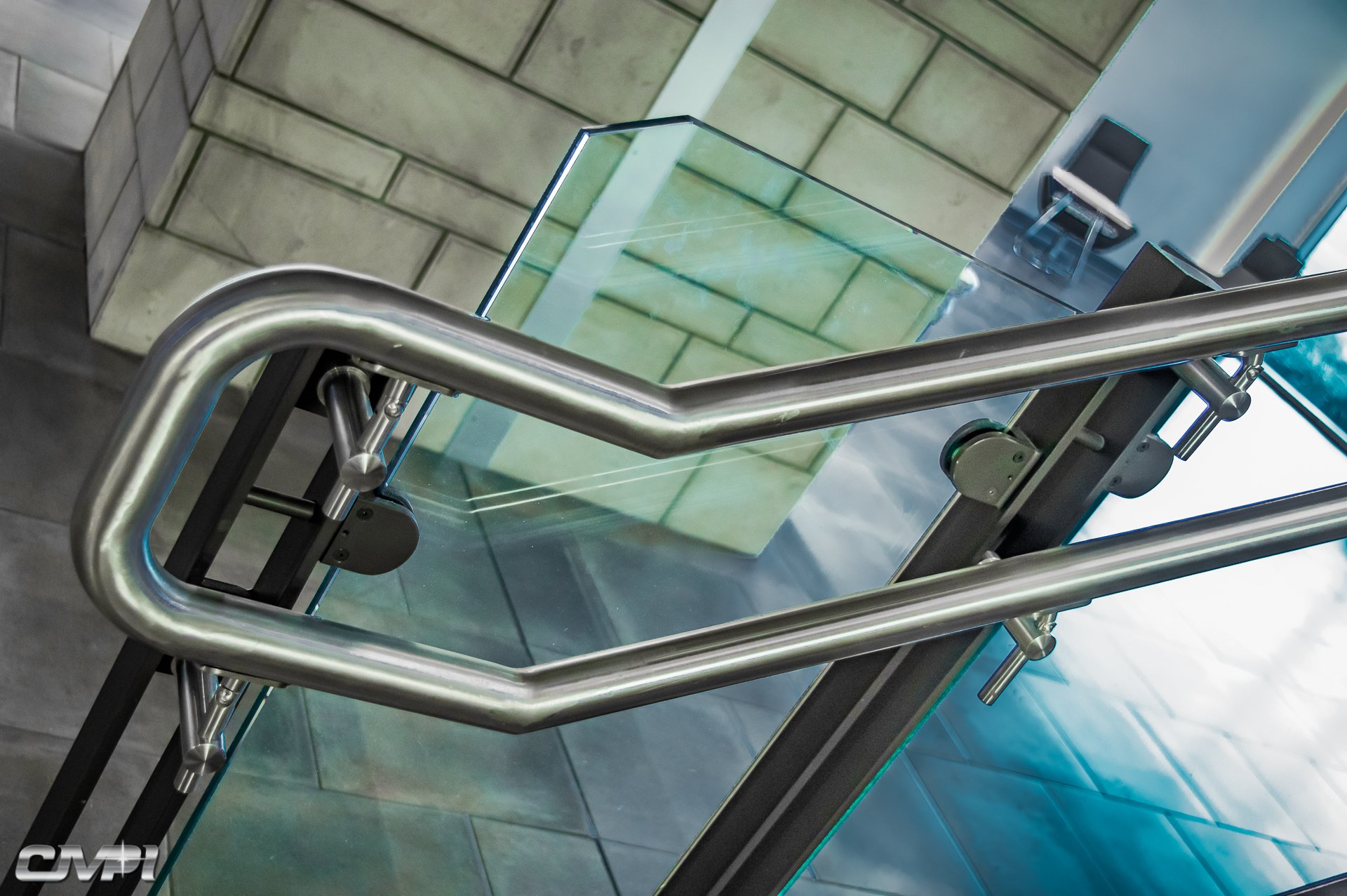 KSU Wefald Residence Hall | Stainless Glass Panel Guardrail