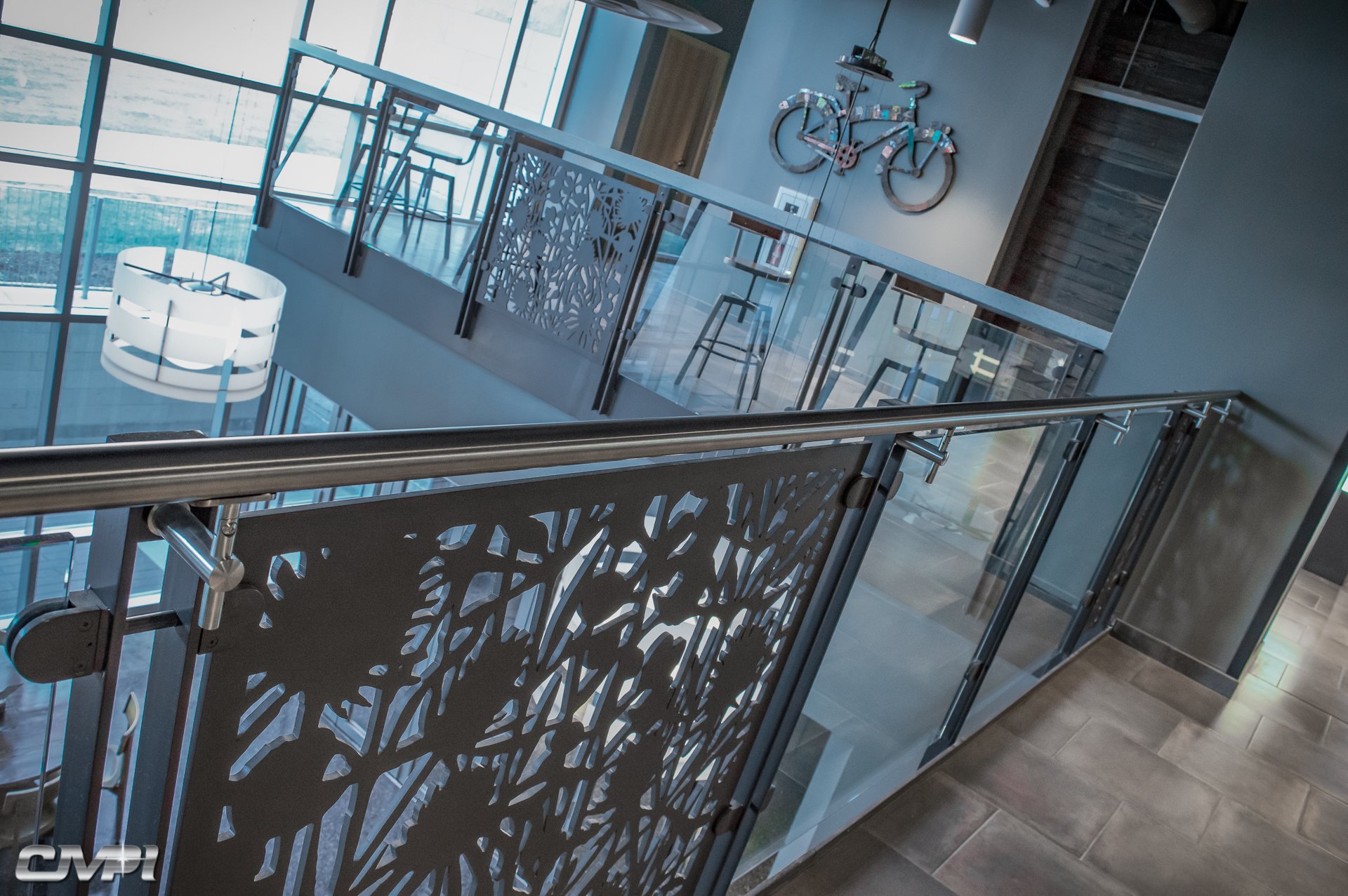 KSU Wefald Residence Hall | Stainless Glass Panel Guardrail