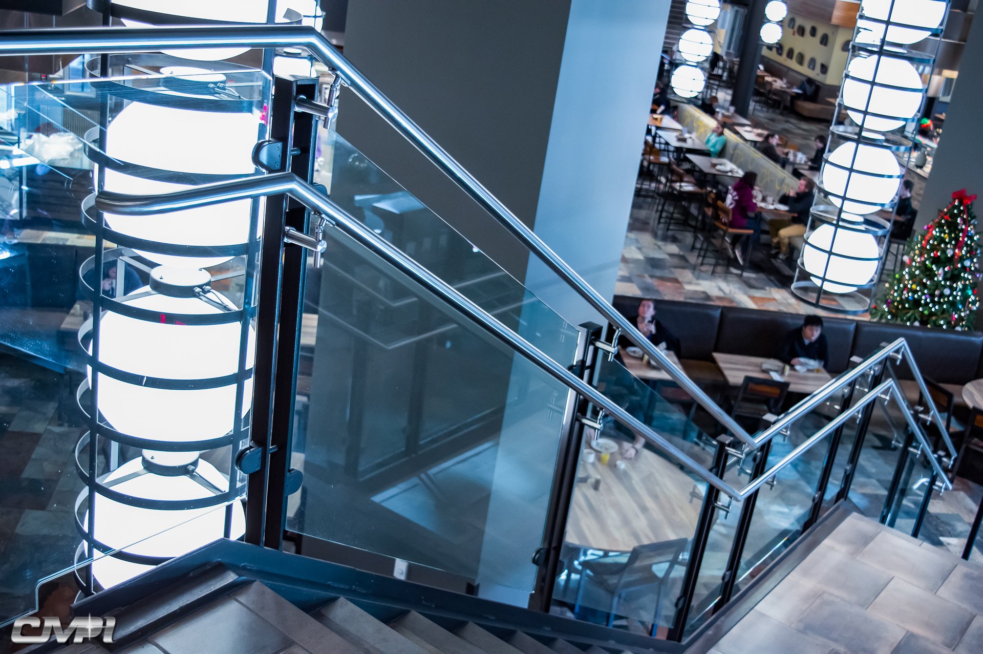 KSU Wefald Residence Hall | Stainless Glass Panel Guardrail