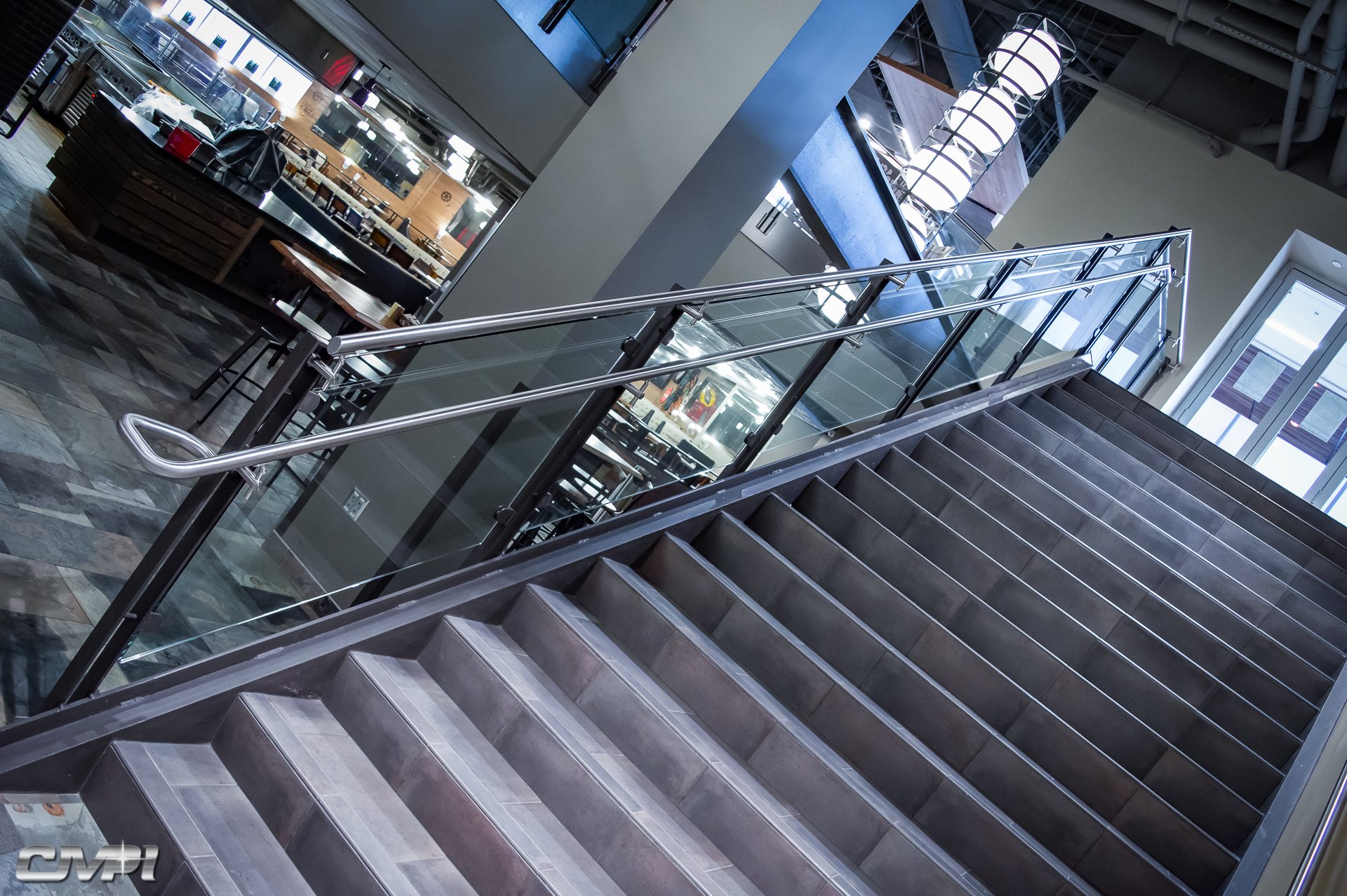 KSU Wefald Residence Hall | Stainless Glass Panel Guardrail