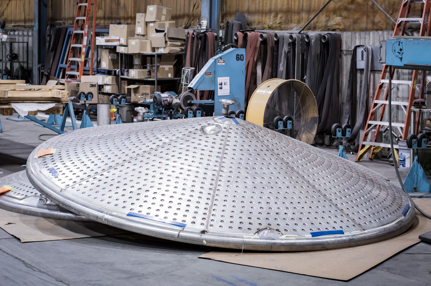 CMPI | Heat-Transfer Dimple Jacket Fabrications