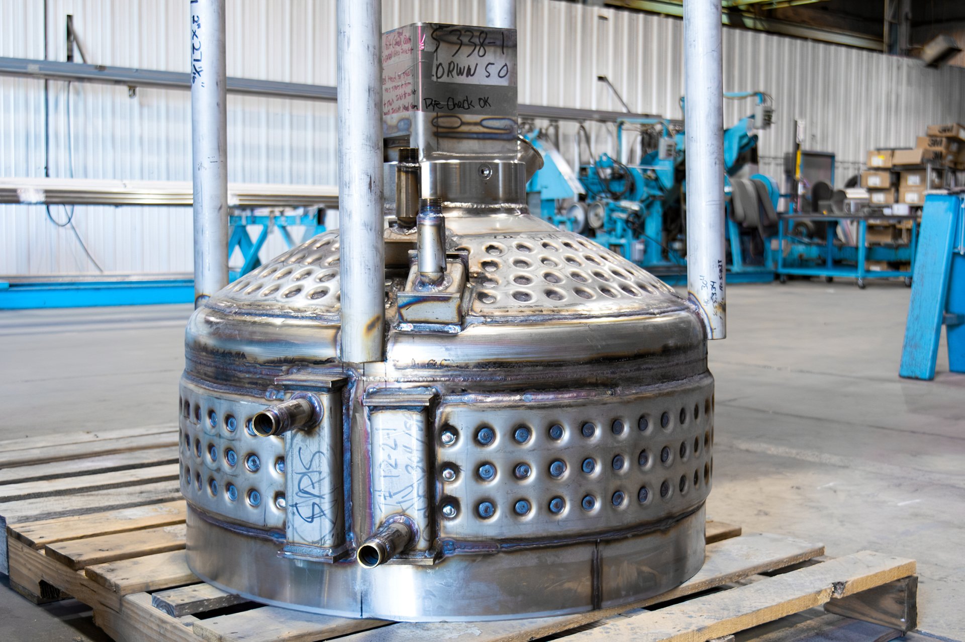 CMPI | Stainless Steel Pressure Vessel & Tank Components Fabrication
