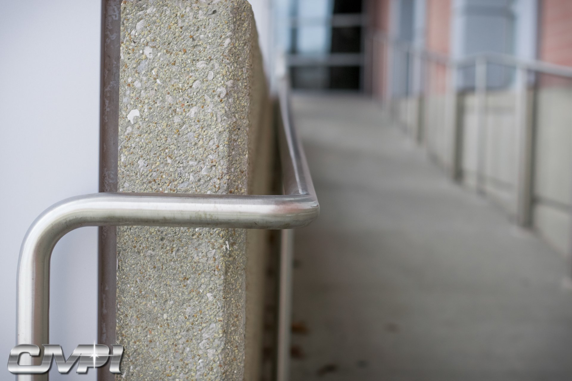 MSU Plaster Center | Stainless Steel Single Line Handrail