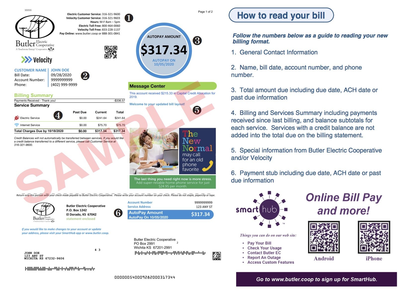 How To Read Your Bill