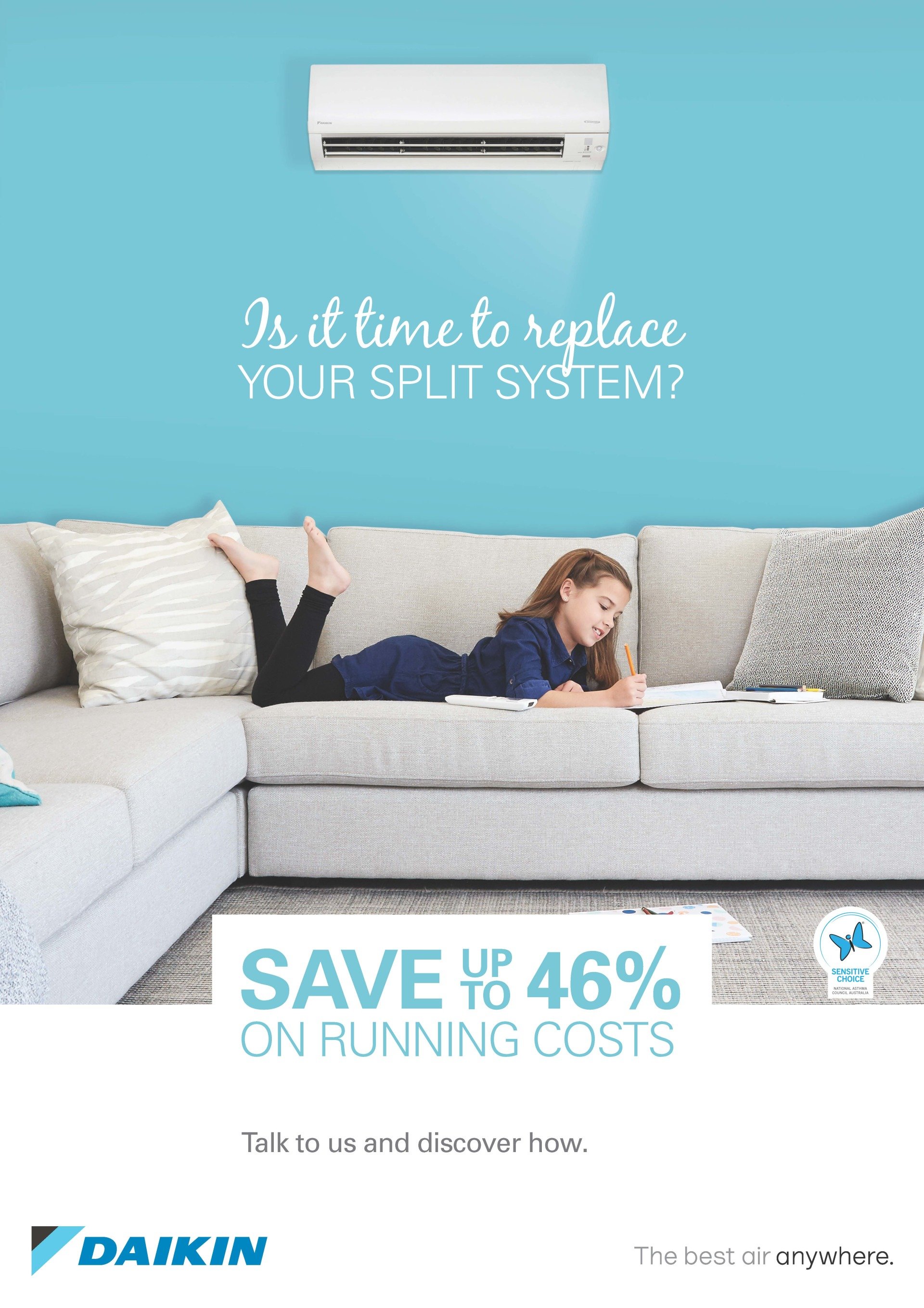 Daikin Split Systems in Adelaide | All Seasons Air Conditioning