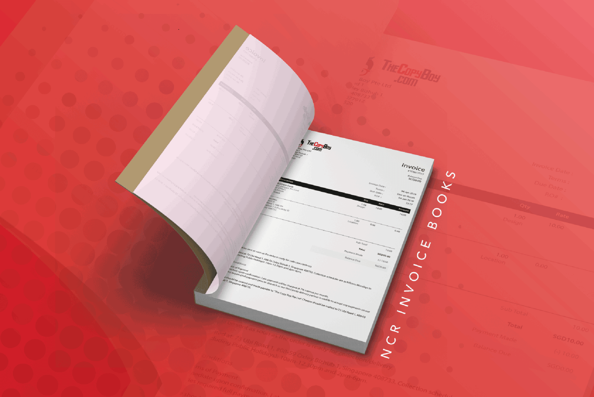 A5 Invoice Books, A5 Invoice Books Printing Ireland
