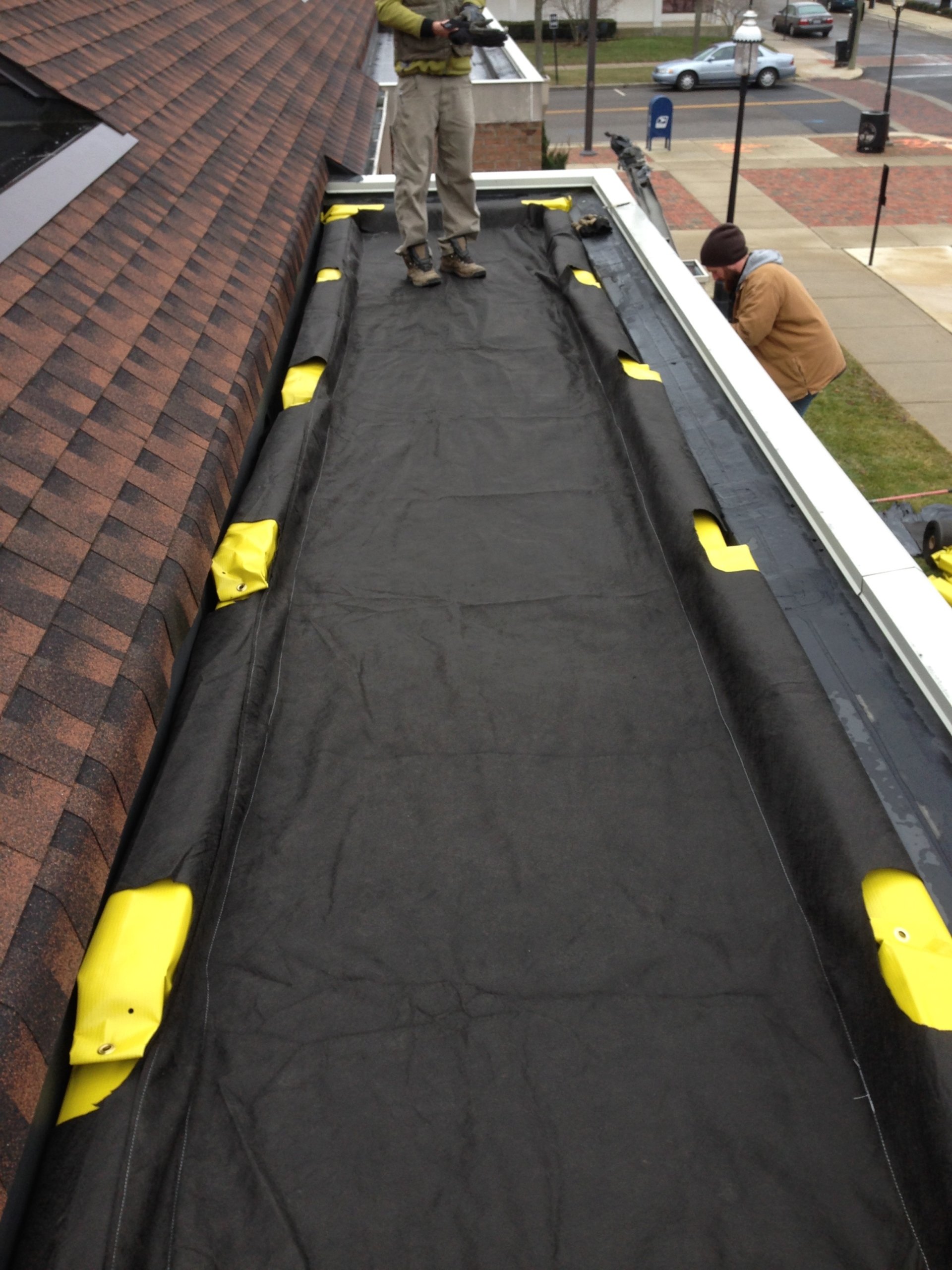 A "Blue Roof" System for Managing Stormwater