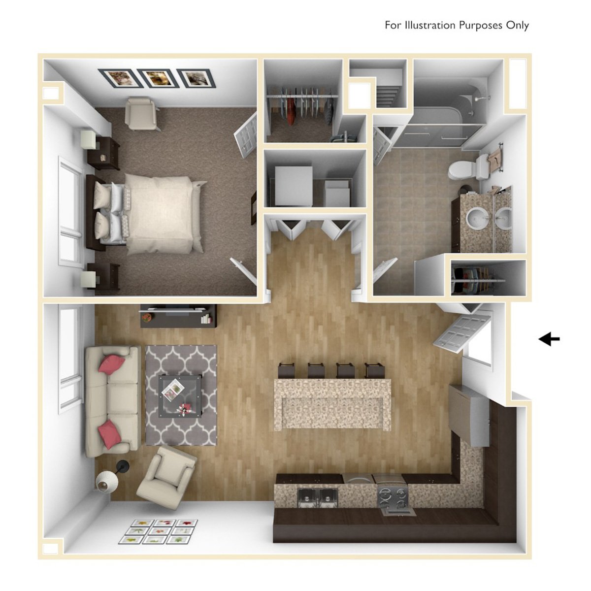 Unit Information | High Pointe Apartment Homes, Sheboygan, WI