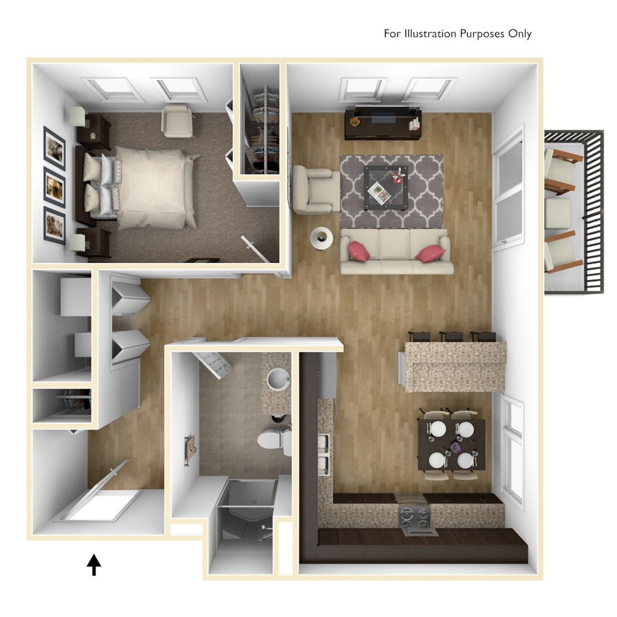 Unit Information | High Pointe Apartment Homes, Sheboygan, WI