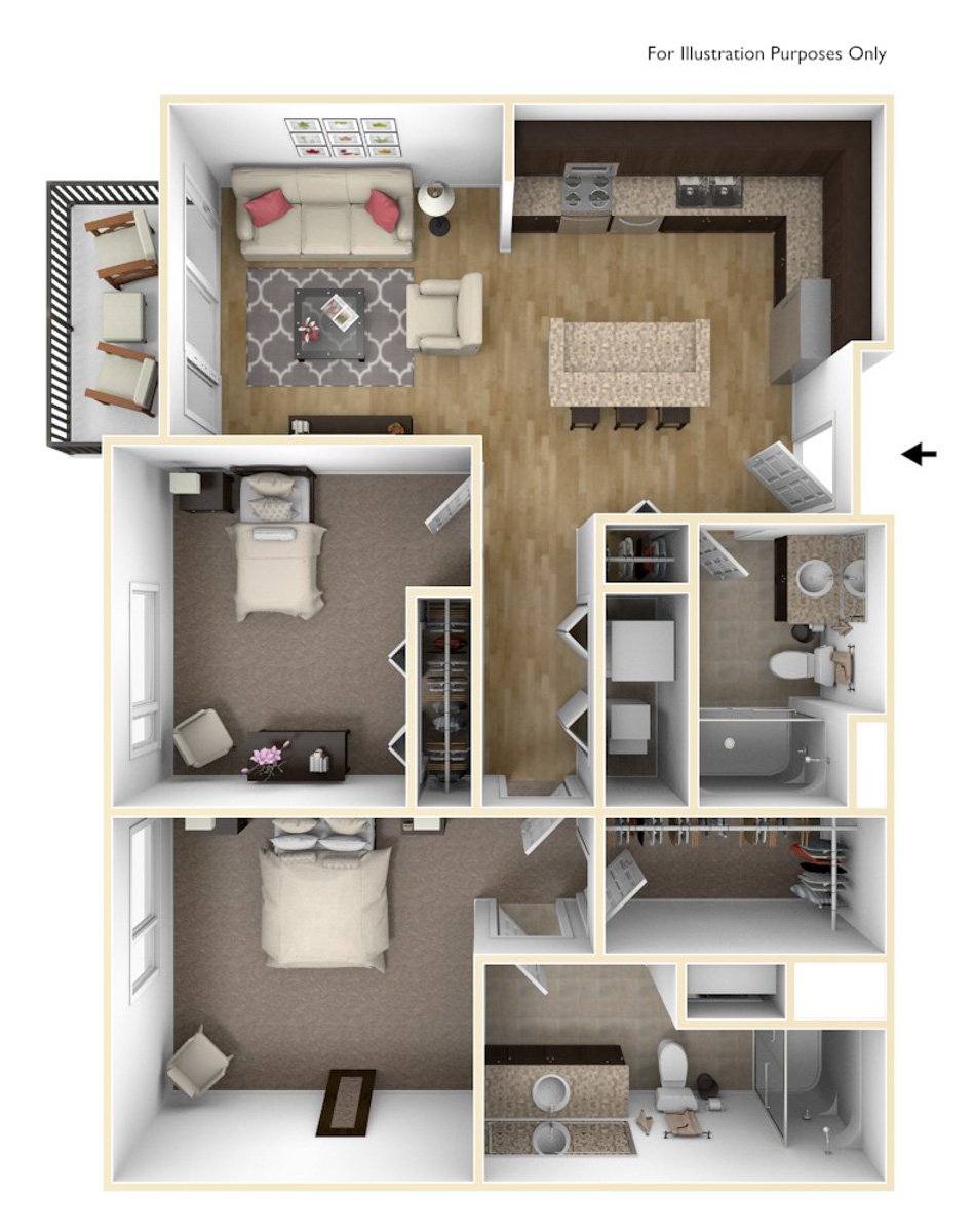 Unit Information | High Pointe Apartment Homes, Sheboygan, WI