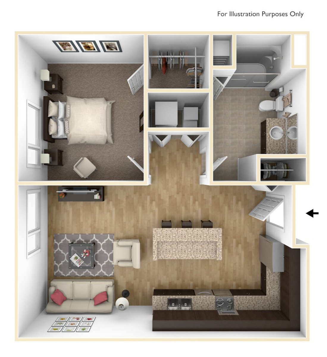 Unit Information | High Pointe Apartment Homes, Sheboygan, WI
