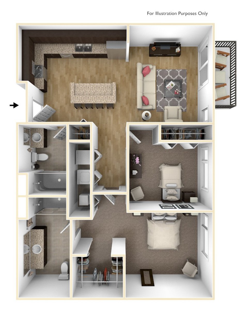Unit Information | High Pointe Apartment Homes, Sheboygan, WI