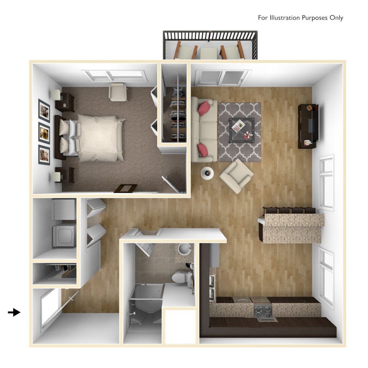 Unit Information | High Pointe Apartment Homes, Sheboygan, WI