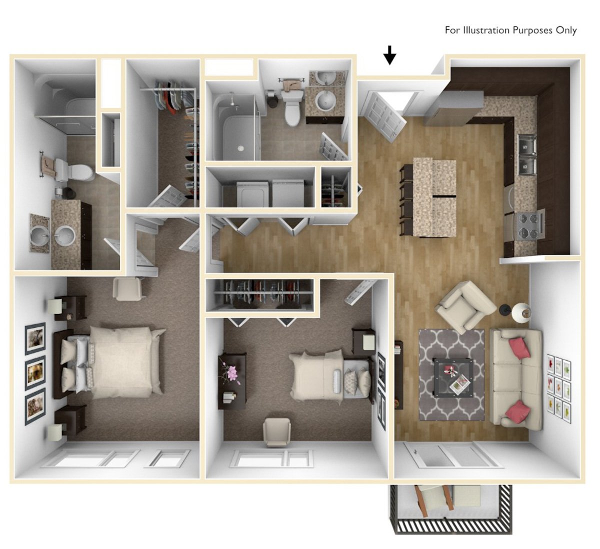 Unit Information | High Pointe Apartment Homes, Sheboygan, WI