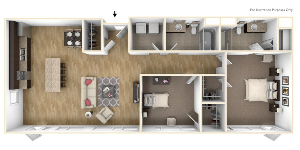 Unit Information | High Pointe Apartment Homes, Sheboygan, WI