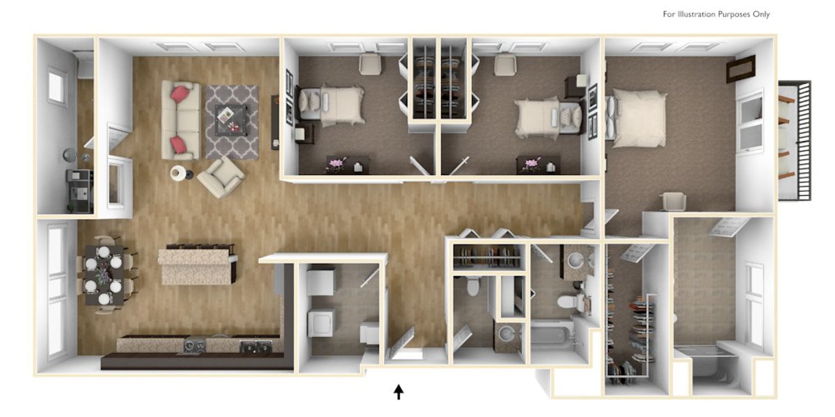 Unit Information | High Pointe Apartment Homes, Sheboygan, WI