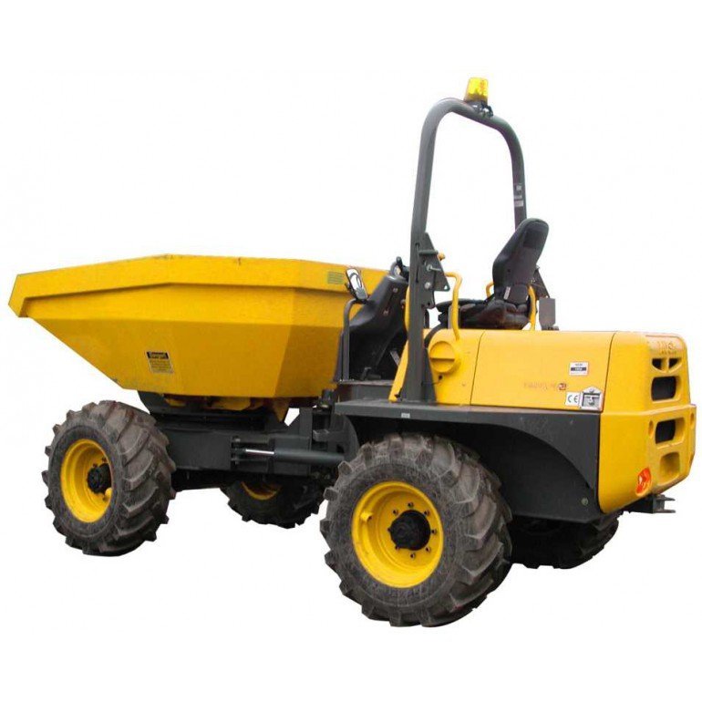 Self-drive skip loading dumpers for hire: K Beales Plant Hire