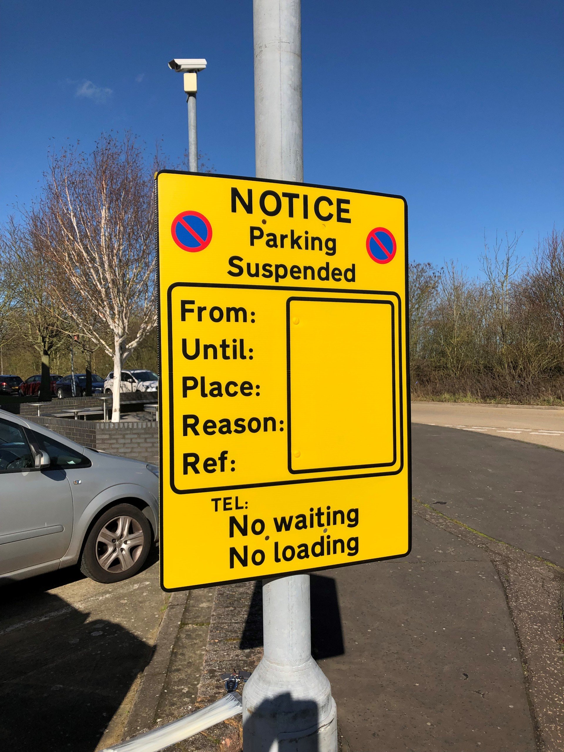 Temporary Road Sign Printing | Rayleigh Silkscreen Services