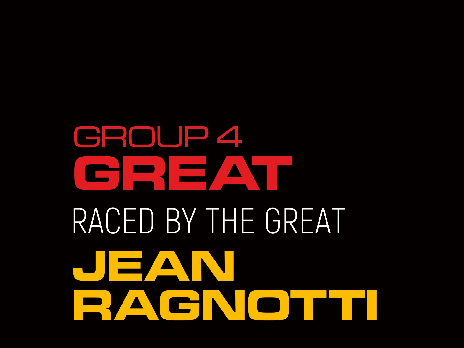 1980 RENAULT 5 TURBO WORKS RALLY GROUP 4 FOR SALE