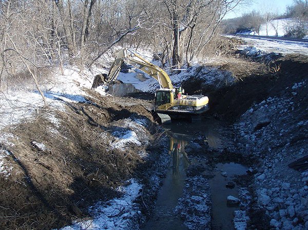 Flood Control & Ditch Culvert Services | Hulcher Services, Inc.