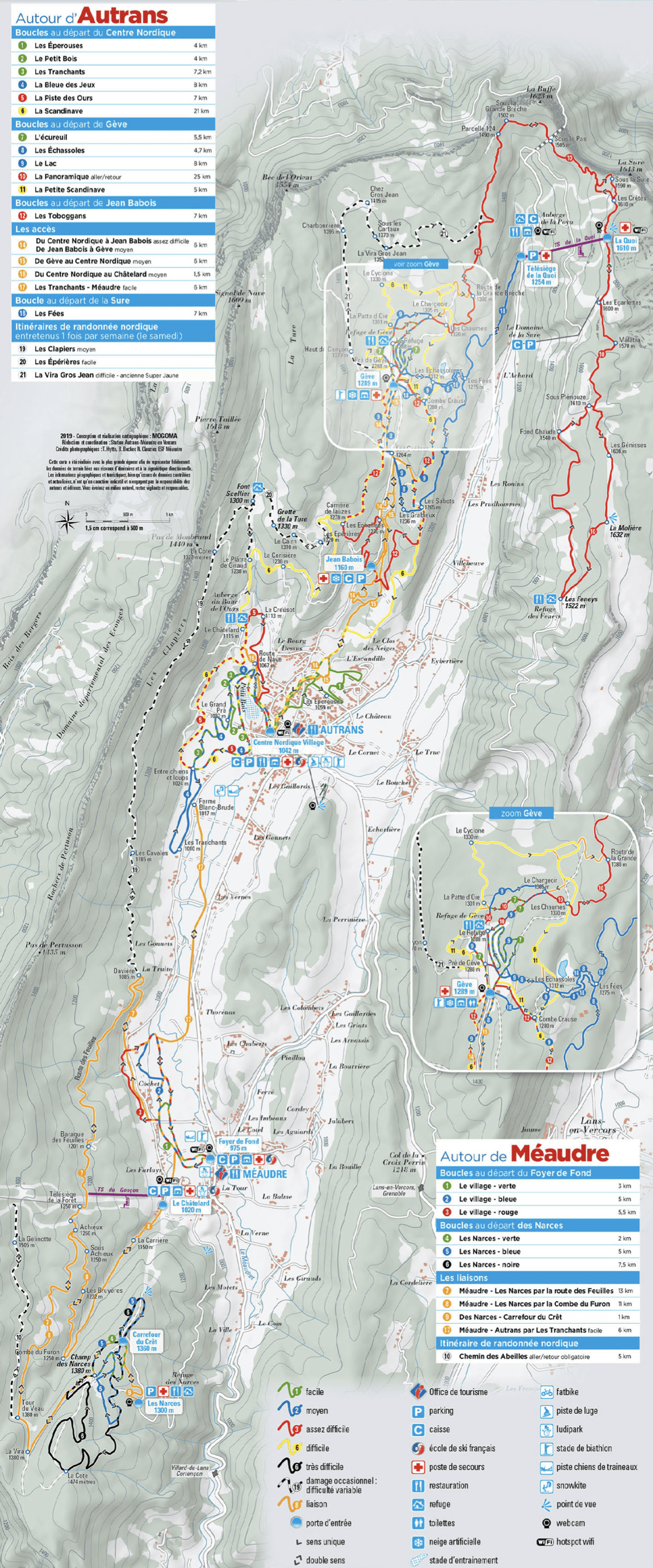 GoXski - Information about cross country skiing in Autrans, France