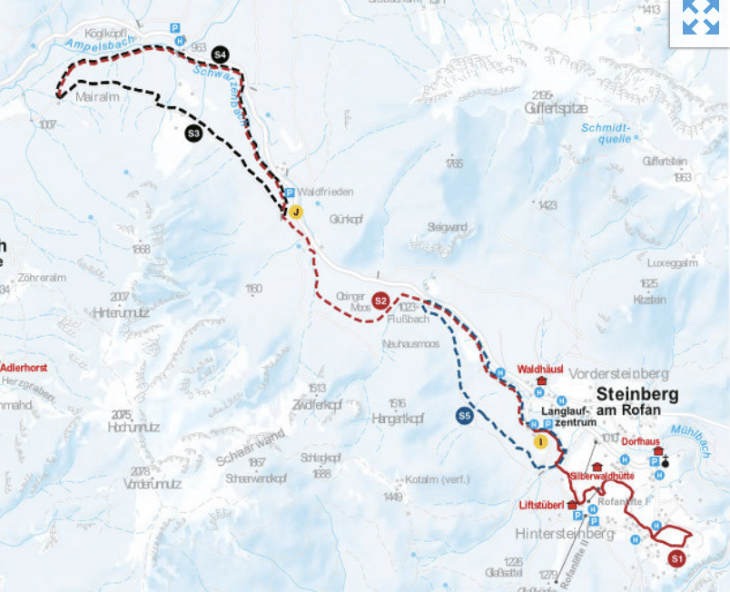 GoXski - Information about cross country skiing in Steinberg am Rofan ...