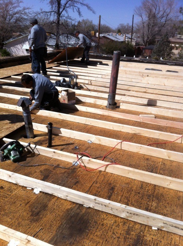 Adding Positive Drainage to Your Flat Roof