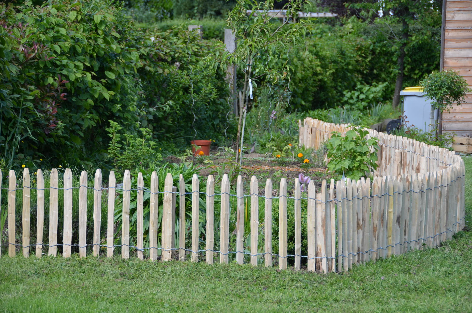 Clôture Châtaignier, Ganivelles, Portails, Panneaux, piquets