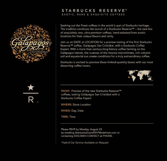 Starbucks - email designs - Royce Butler