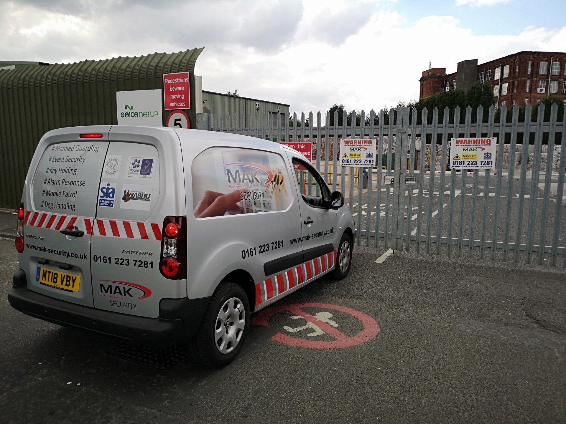 MAK Security Services - serving clients across Manchester