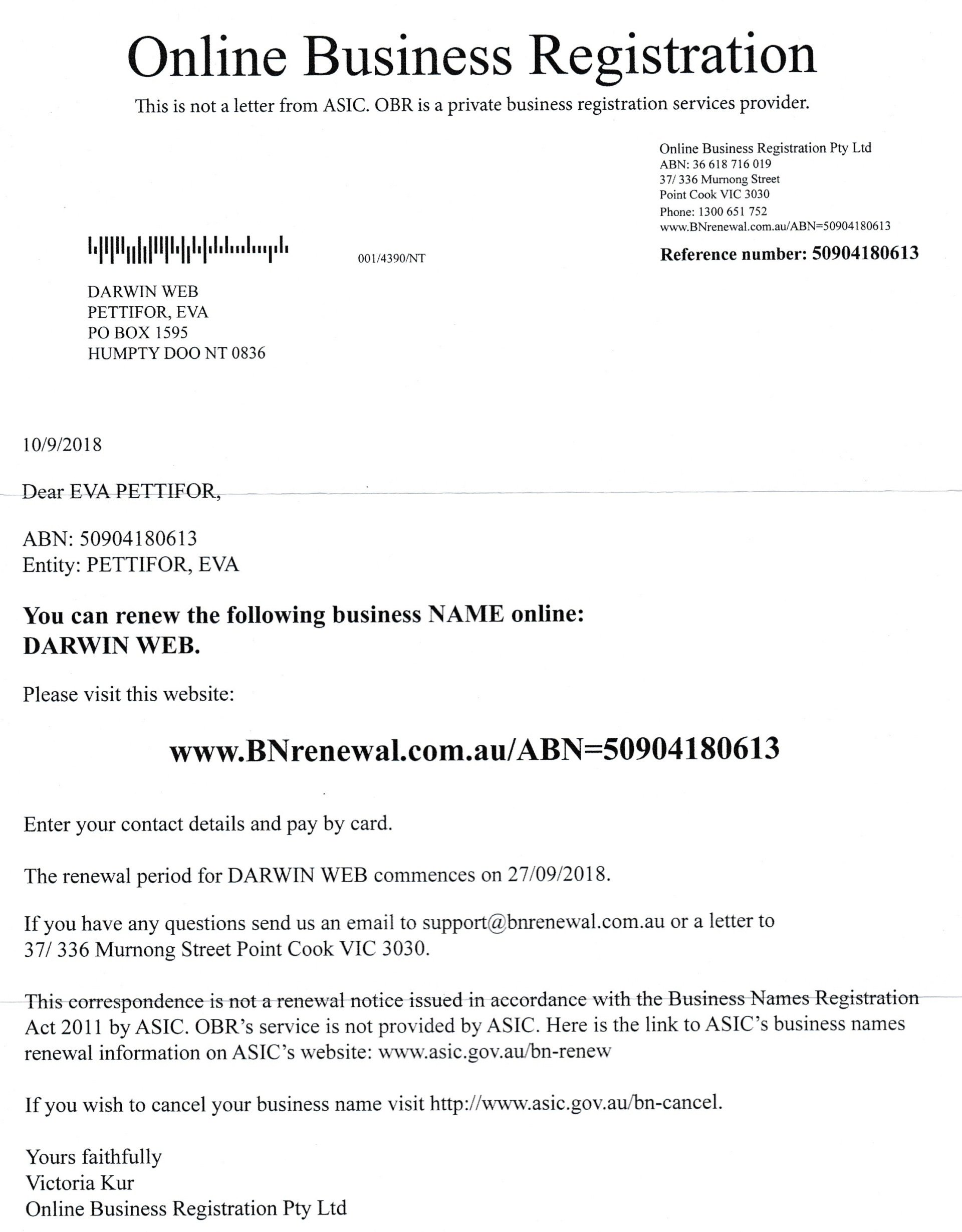 Online Business Registration Renewal Letter Scam online-business-registration-renewal-letter-scam