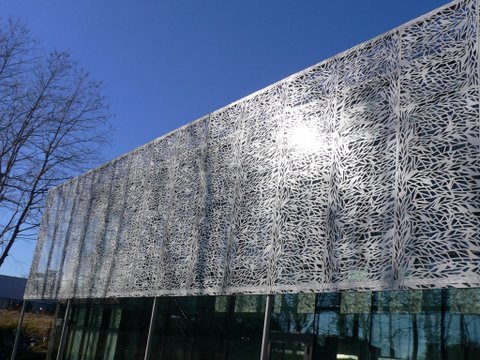 Wedge Wire, Mesh & Corrugated Perforated Metal & Cladding UK | Intamesh