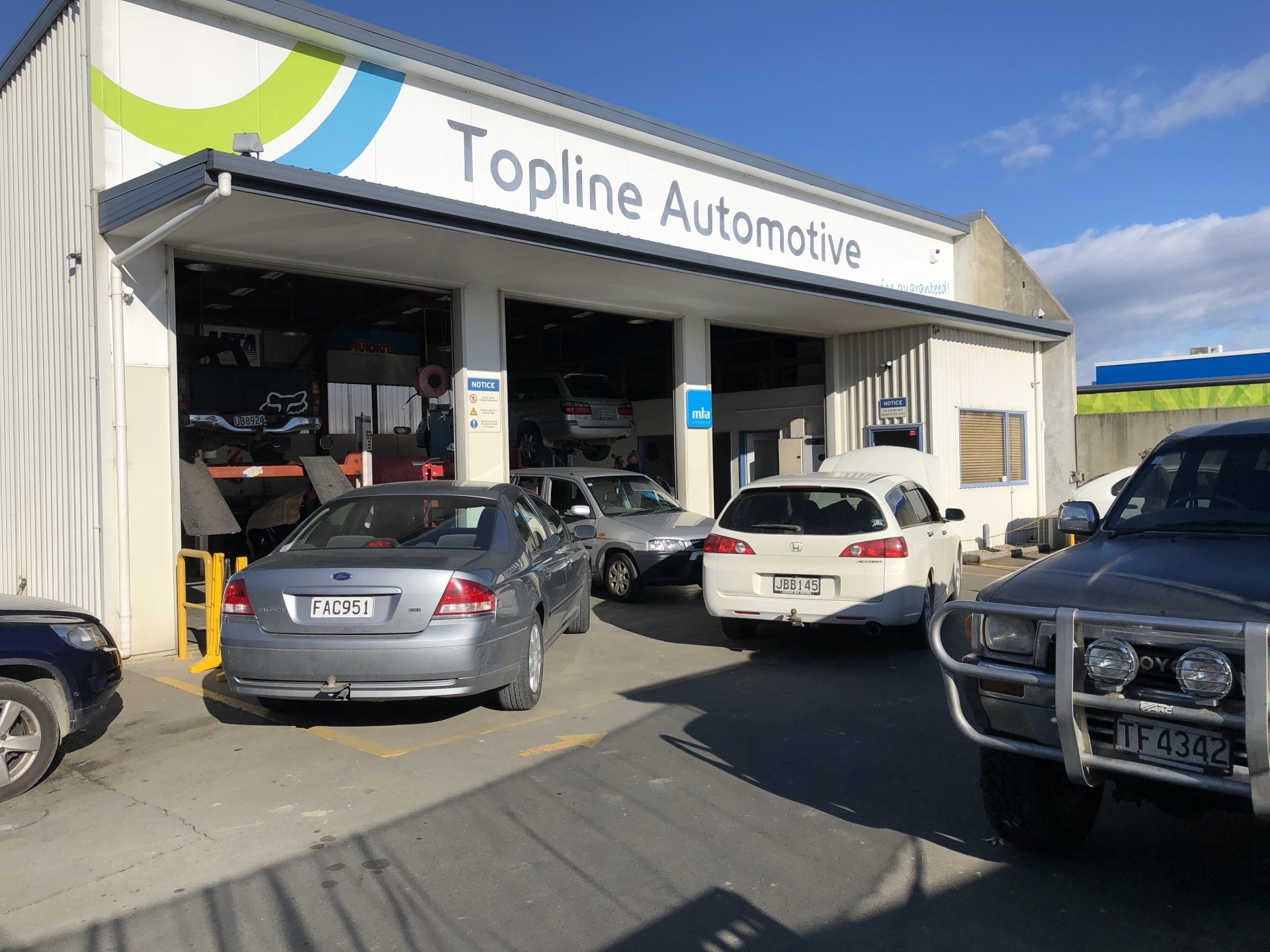 Topline Automotive | Service workshop | Nelson