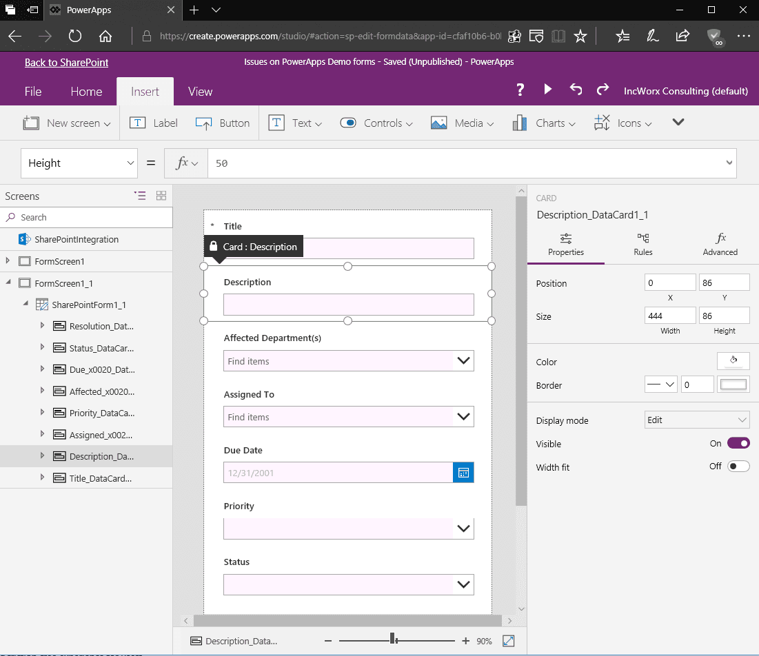 PowerApps Tutorial How To Create Custom List Forms With PowerApps