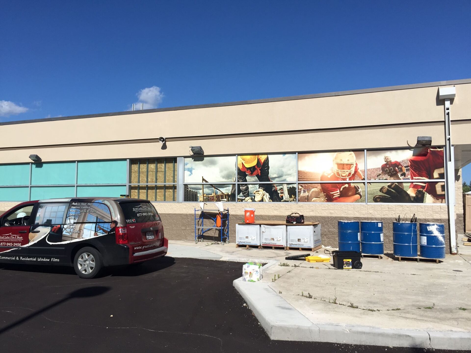 Commercial Building Vinyl Wraps, Signs, Graphics | Milwaukee, Madison