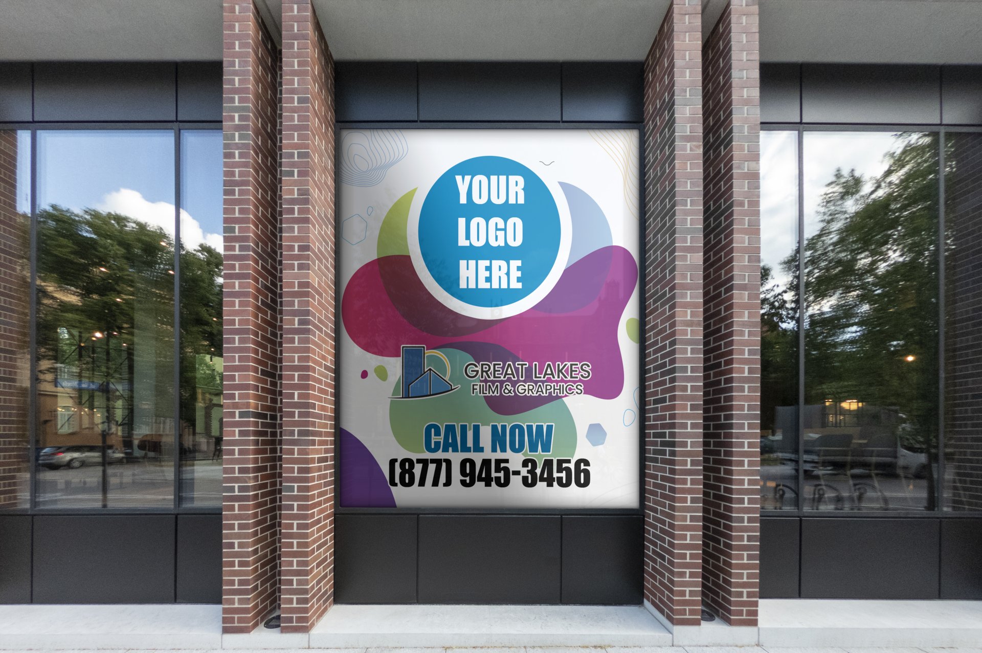 Storefront Wraps | Milwaukee, Madison, Waukesha, Kenosha, & Waukegan