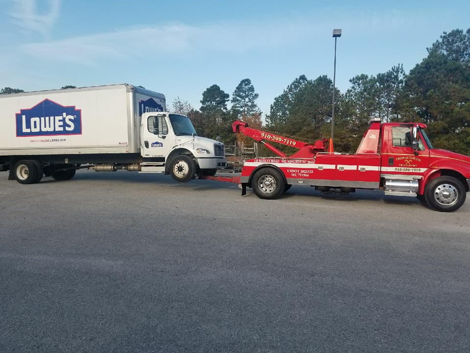 Commercial Towing | Wilmington, NC | Thomas Towing & Transport