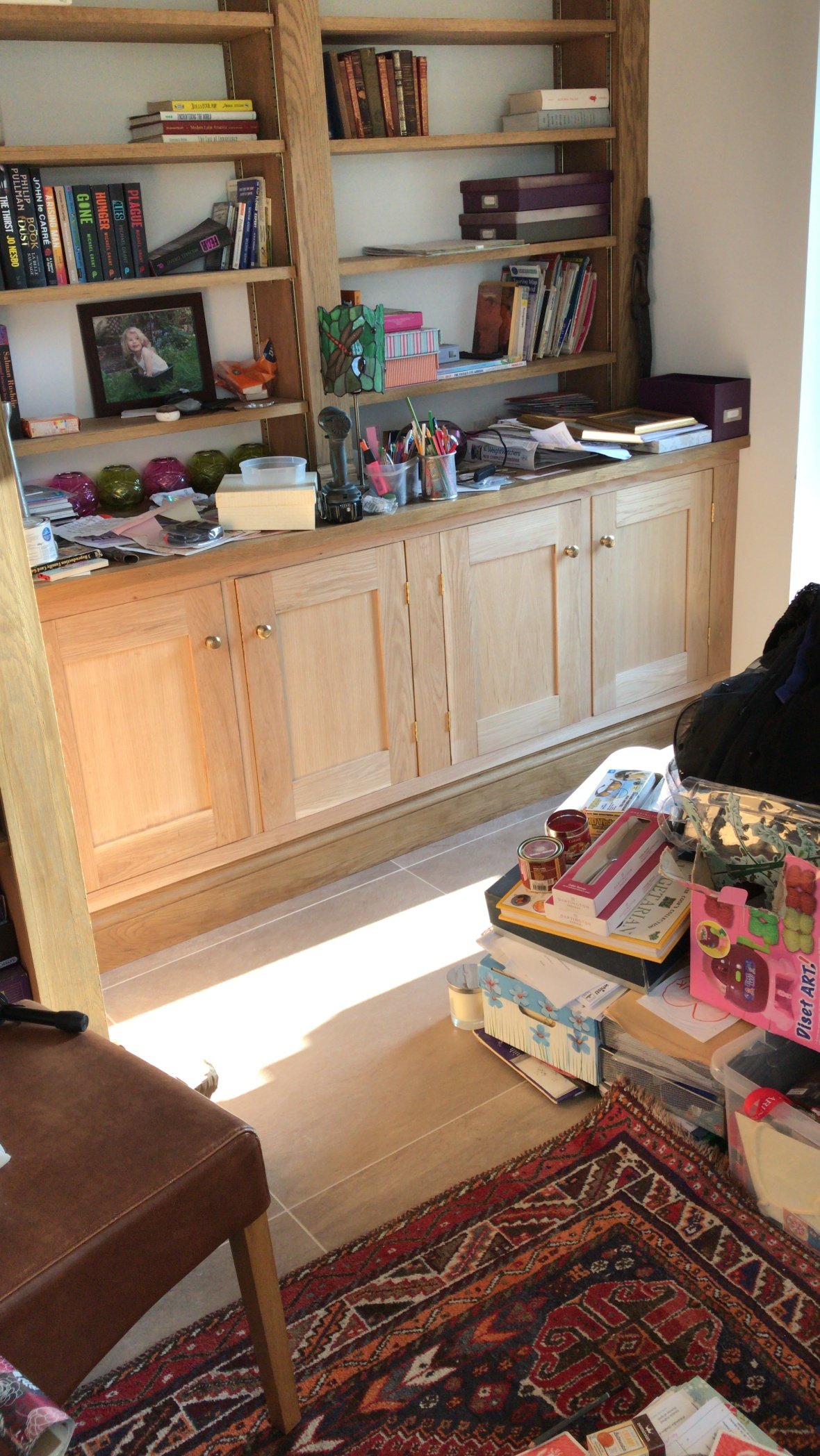 American White Oak Library